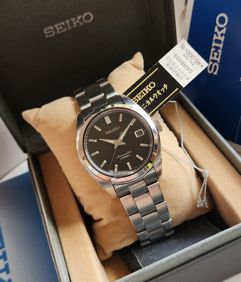 Seiko SARB033 Sapphire Crystal 38mm, Men's Fashion, Watches ...