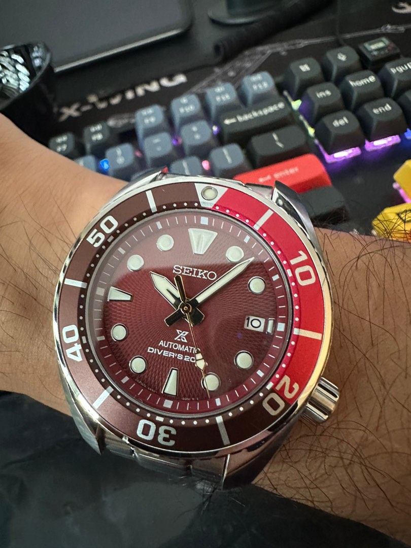 Seiko spb345 red Philippine eagle sumo limited edition rare, Luxury ...