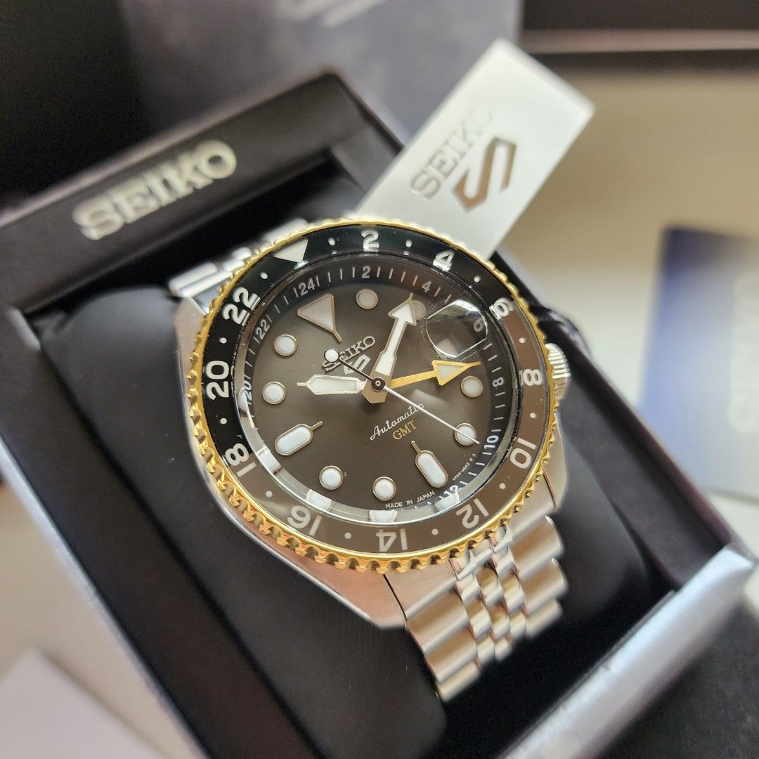 Seiko Sport GMT Series Gold SSK021 US Exclusive release, Men's Fashion ...