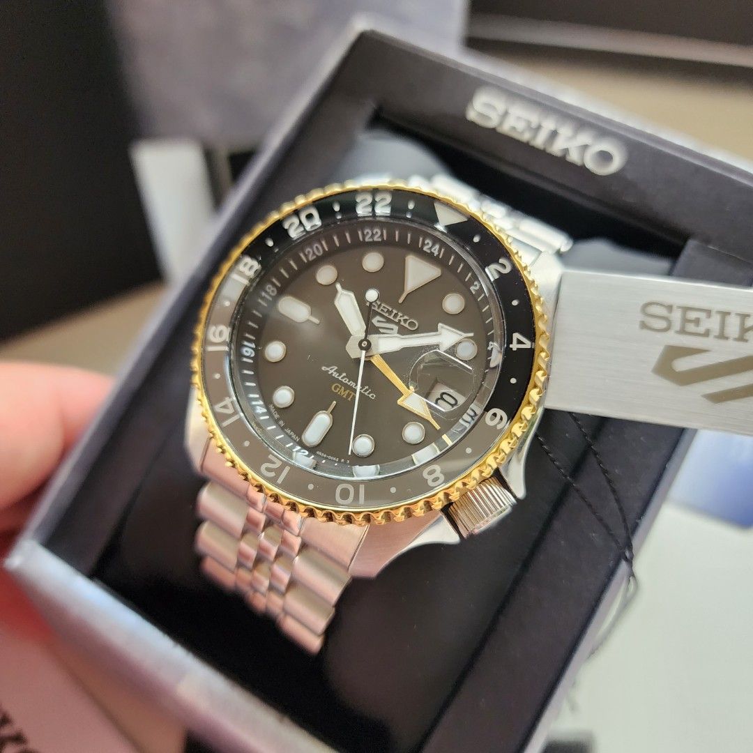 Seiko Sport GMT Series Gold SSK021 US Exclusive release, Men's Fashion ...