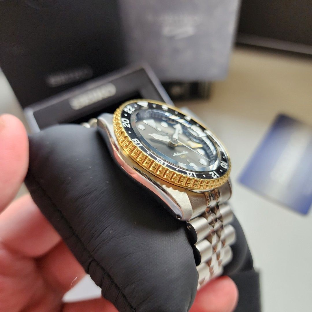 Seiko Sport GMT Series Gold SSK021 US Exclusive release, Men's Fashion ...