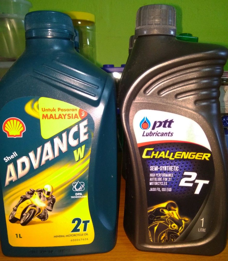 Shell 2T Motorcycle Oil, Motorcycles, Motorcycle Accessories on Carousell
