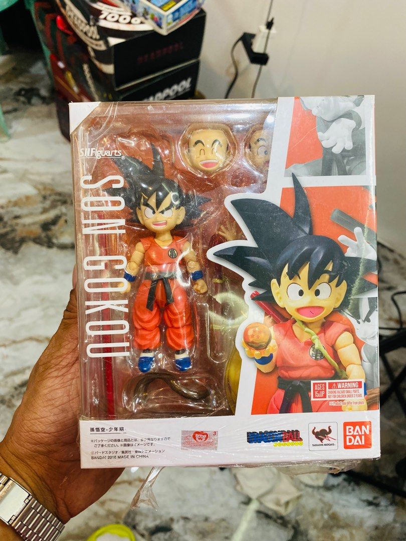 Shf Kid Gokou MISB - DBZ, Hobbies & Toys, Toys & Games on Carousell