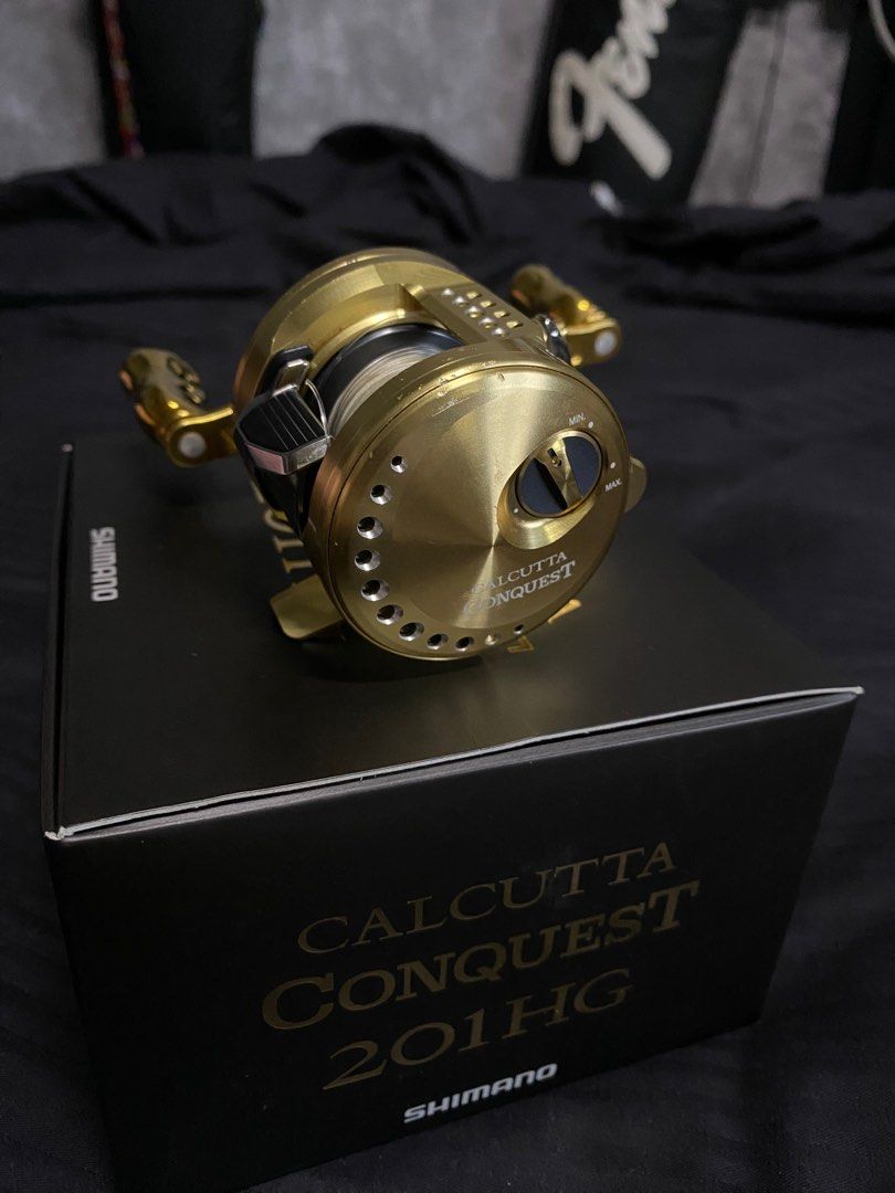 Shimano JDM Calcutta Conquest 201HG Baitcasting Reel, Sports Equipment, Fishing on Carousell