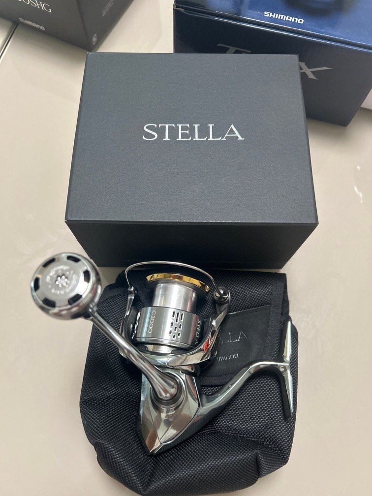 Shimano stella C3000 reel, Sports Equipment, Fishing on Carousell
