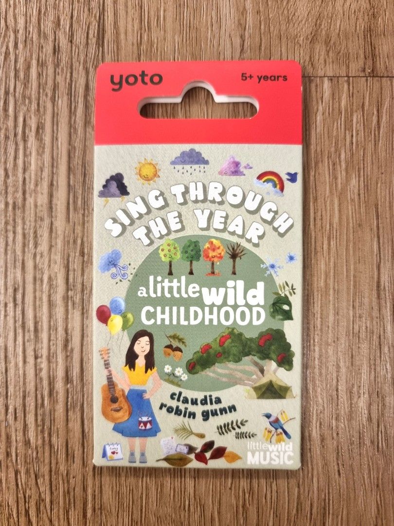 Sing Through the Year, A Little Wild Childhood Yoto song card, Hobbies ...