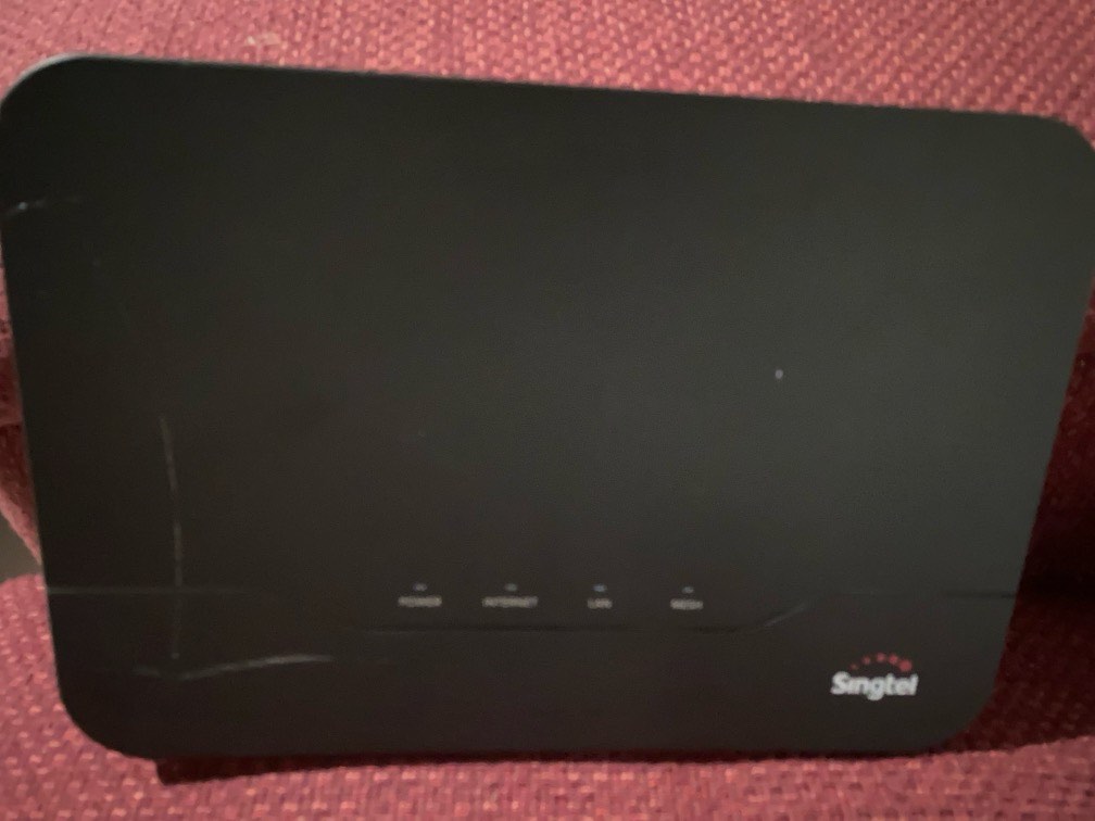 Singtel Mesh Router, Computers & Tech, Parts & Accessories, Other ...