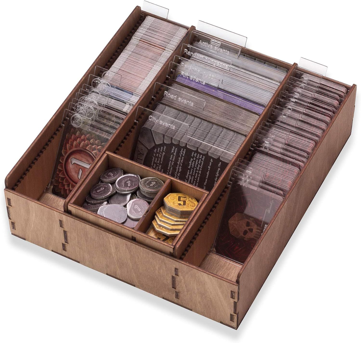 Smonex Wooden Organizer and Four Player Boards Compatible with ...