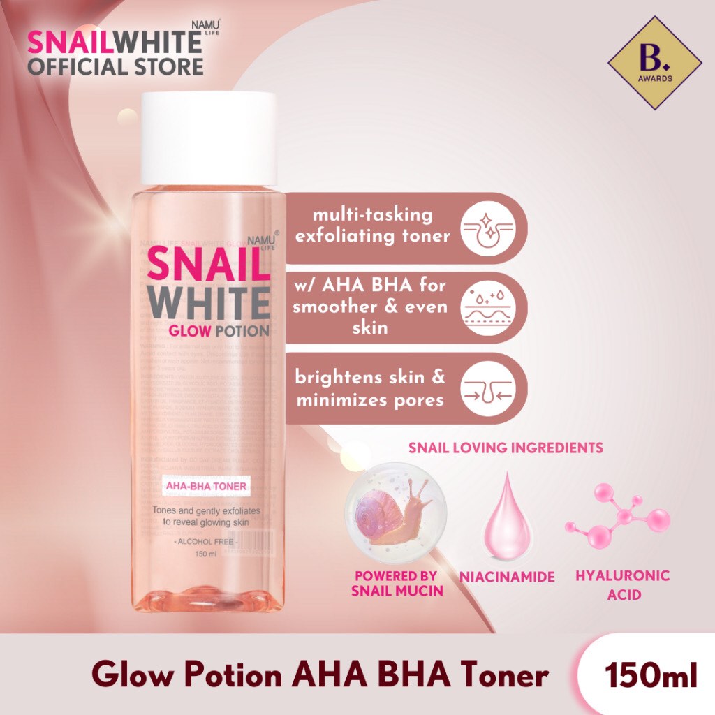 SNAIL WHITE GLOW POTION, Beauty & Personal Care, Face, Face Care on ...