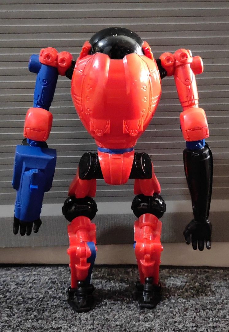 spiderman / spider verse robot, Hobbies & Toys, Toys & Games on Carousell