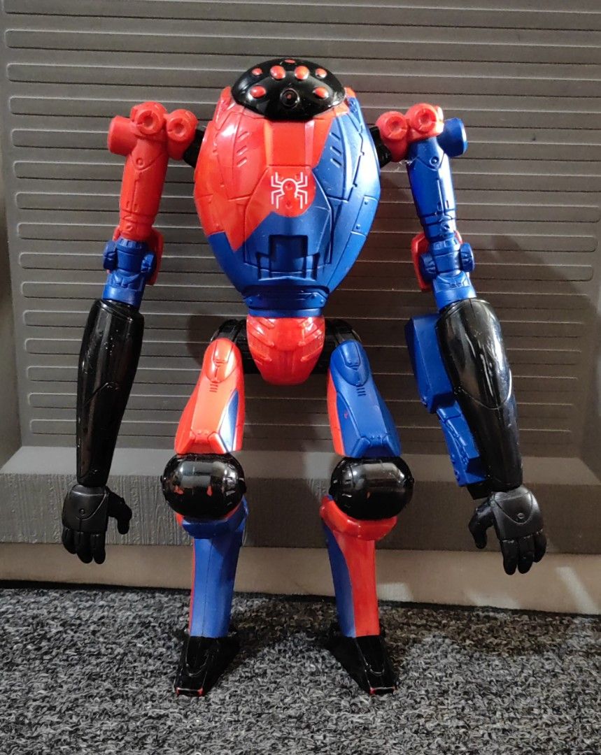 spiderman / spider verse robot, Hobbies & Toys, Toys & Games on Carousell