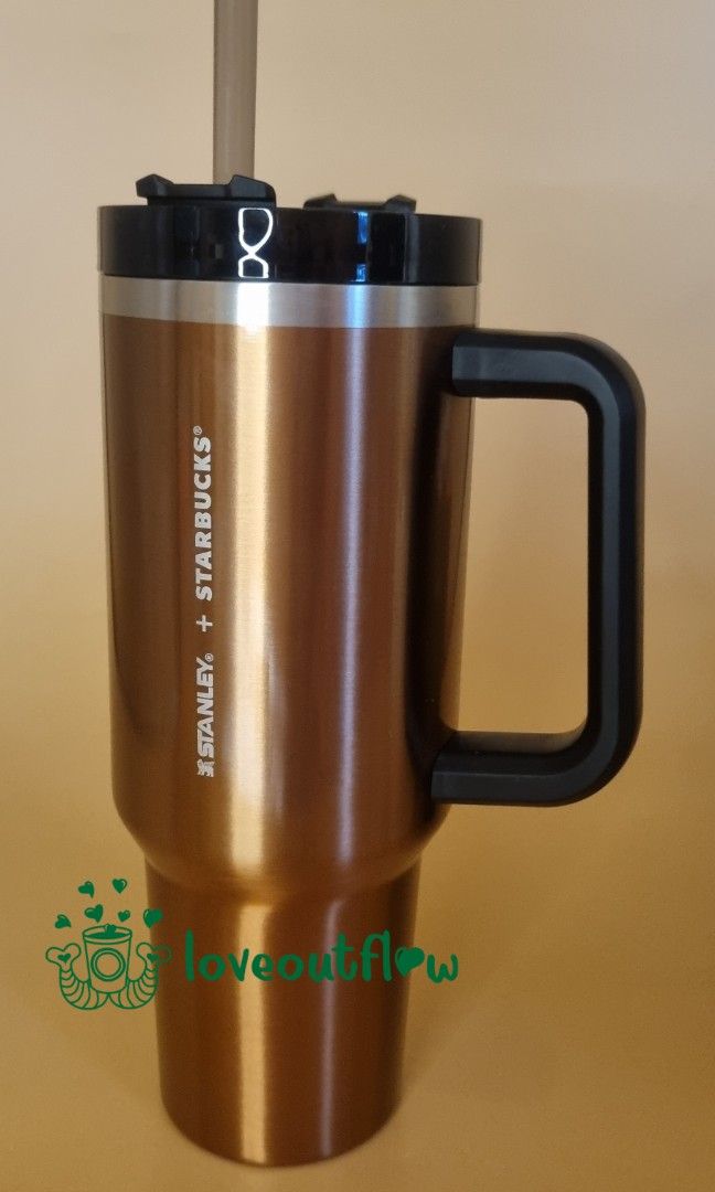 Starbucks x Stanley Copper 40oz Thailand Exclusive, Furniture & Home ...