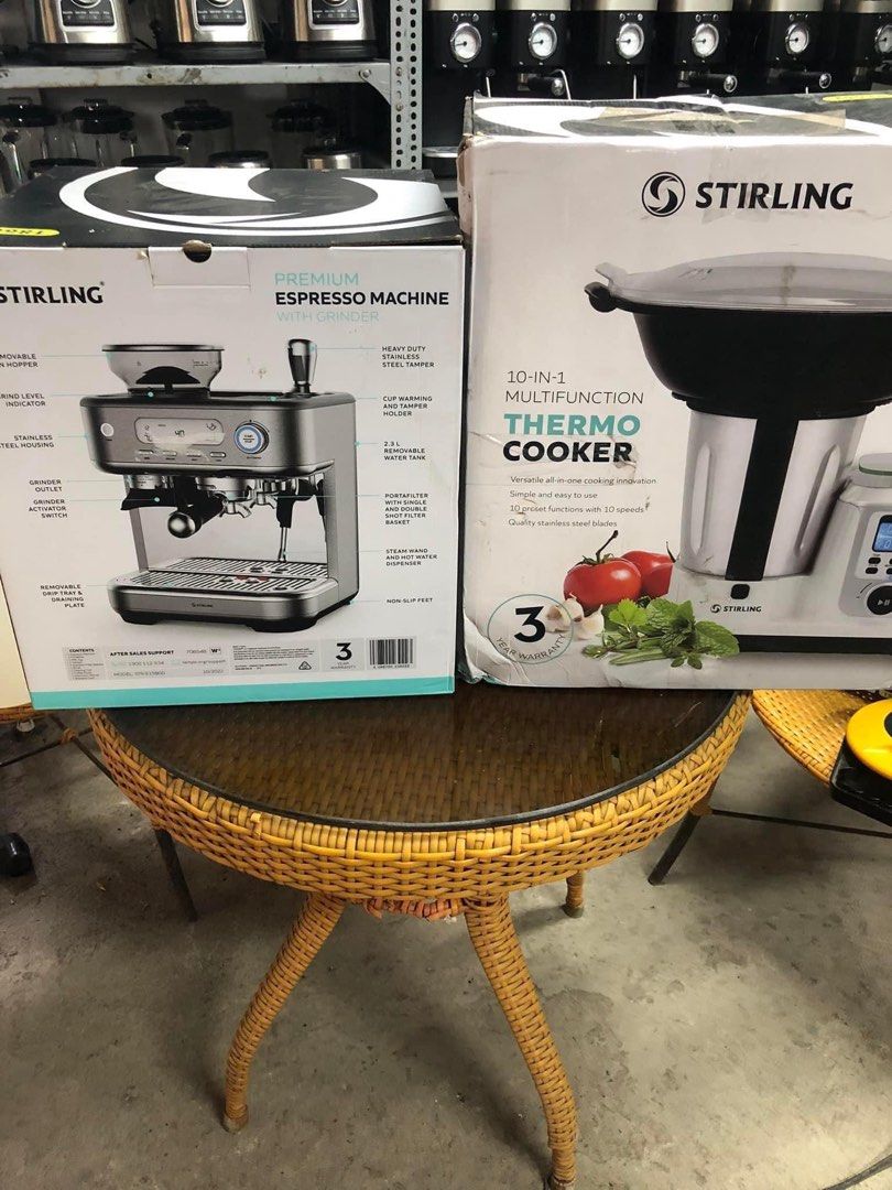 Stirling 10-in-1 MultiFunction Thermo Cooker, TV & Home Appliances ...