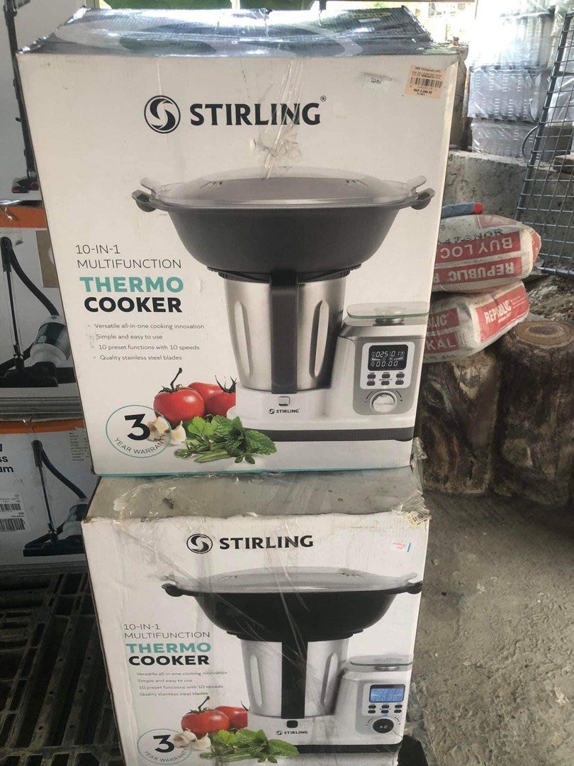 Stirling 10-in-1 MultiFunction Thermo Cooker, TV & Home Appliances ...