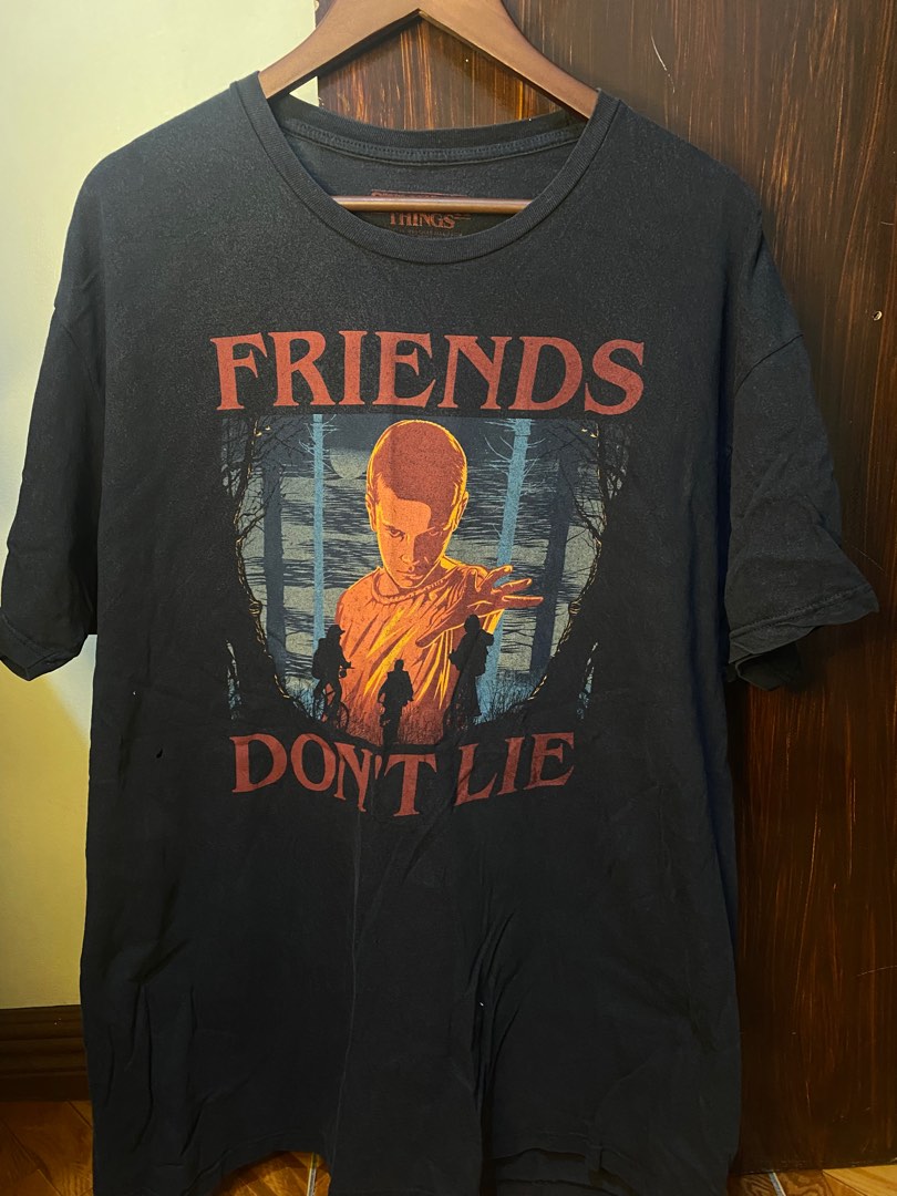 STRANGER THINGS TEE, Men's Fashion, Tops & Sets, Tshirts & Polo Shirts ...