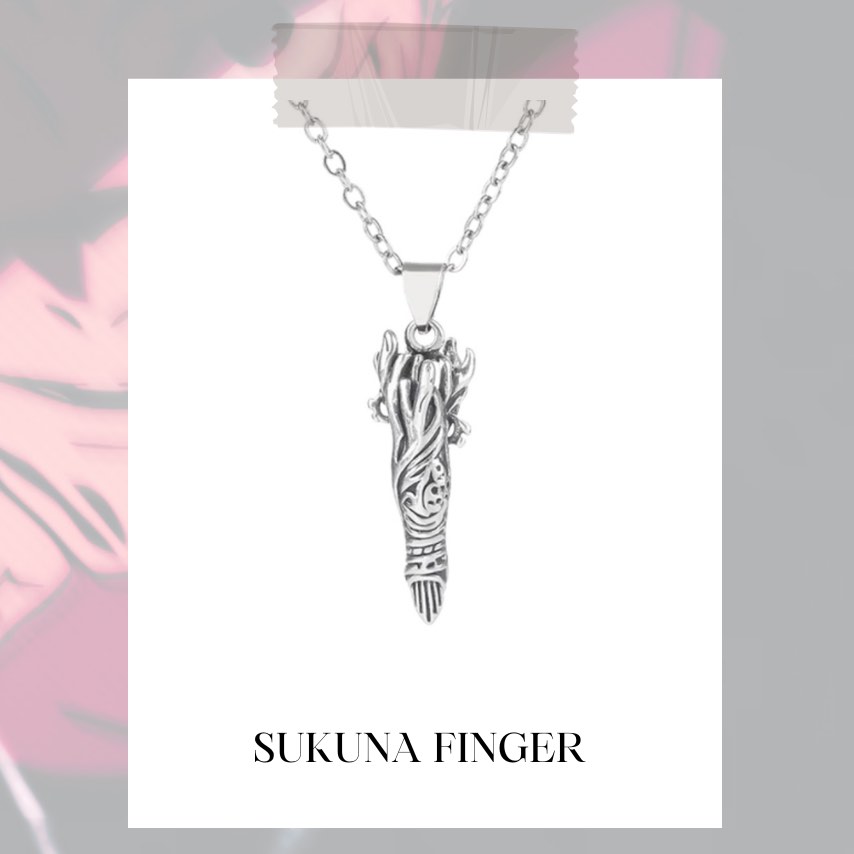 SUKUNA FINGER NECKLACE, Women's Fashion, Jewelry & Organisers ...