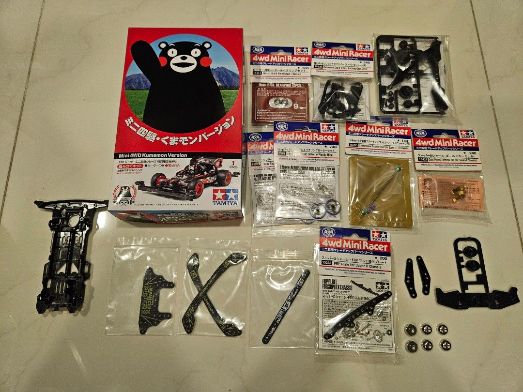 Tamiya MINI 4WD - KUMAMON (SUPER 2), Hobbies & Toys, Toys & Games on ...