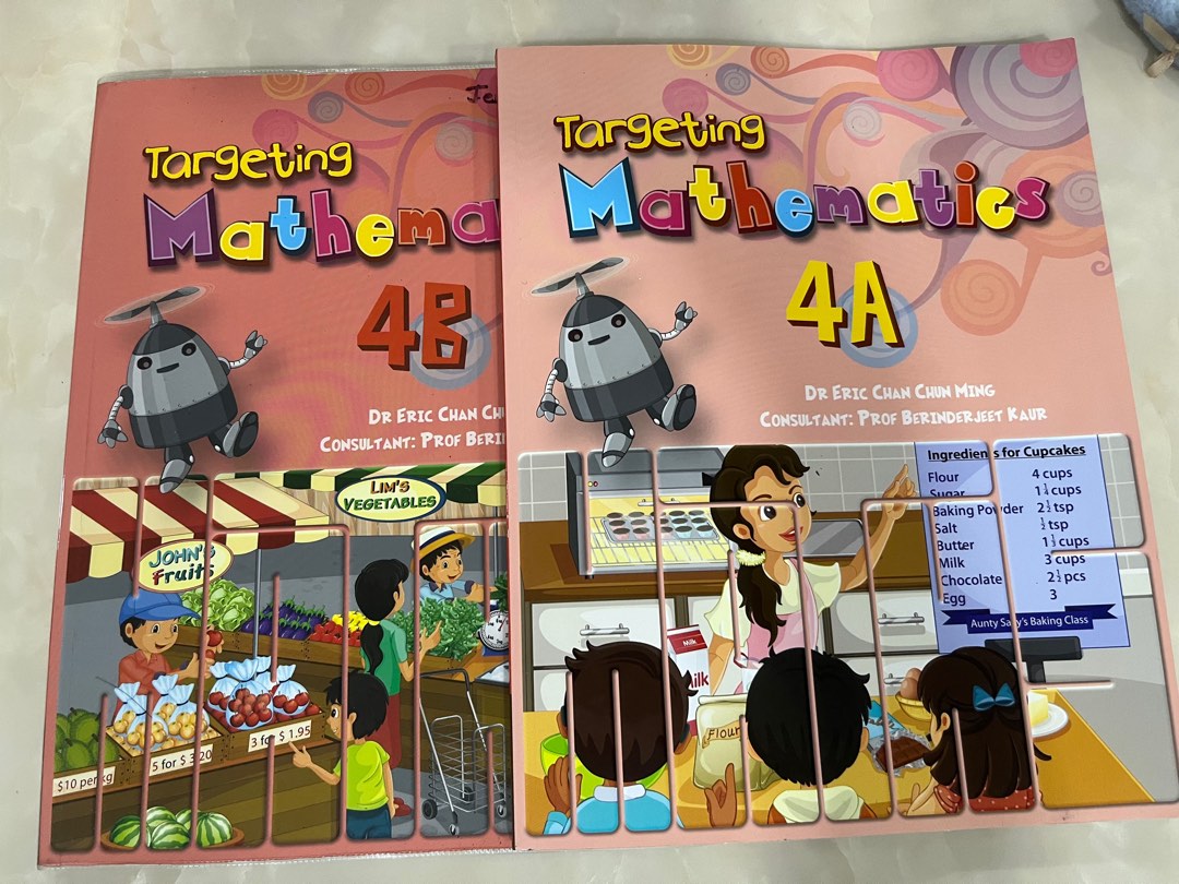 Targeting Math P4 Textbook, Hobbies & Toys, Books & Magazines, Textbooks on Carousell