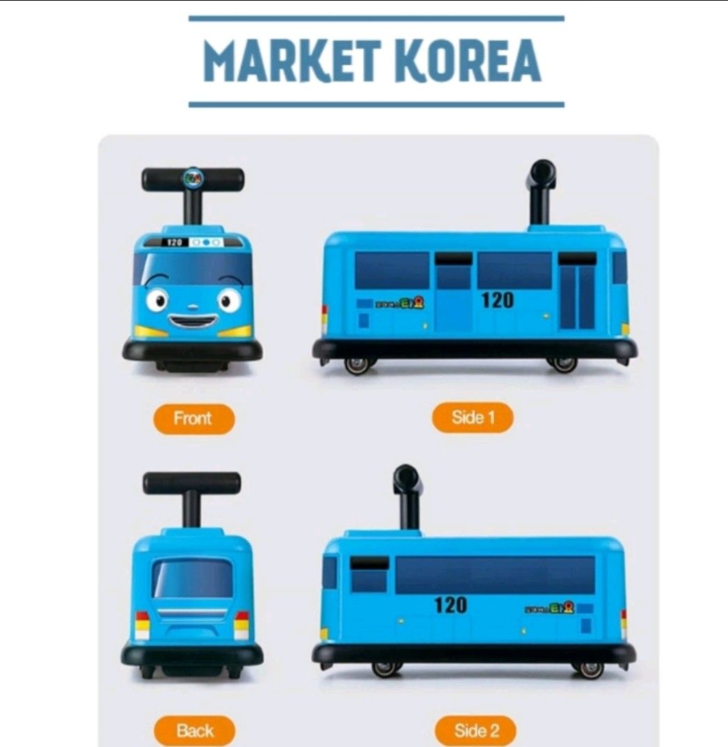 Tayo bus ridable, Hobbies & Toys, Toys & Games on Carousell