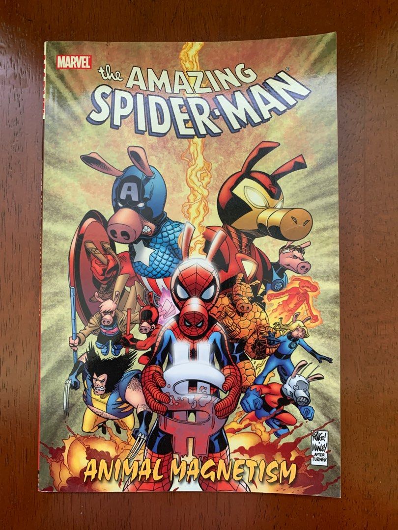 The Amazing Spider-man Animal Magnetism book by Marvel, Hobbies & Toys ...