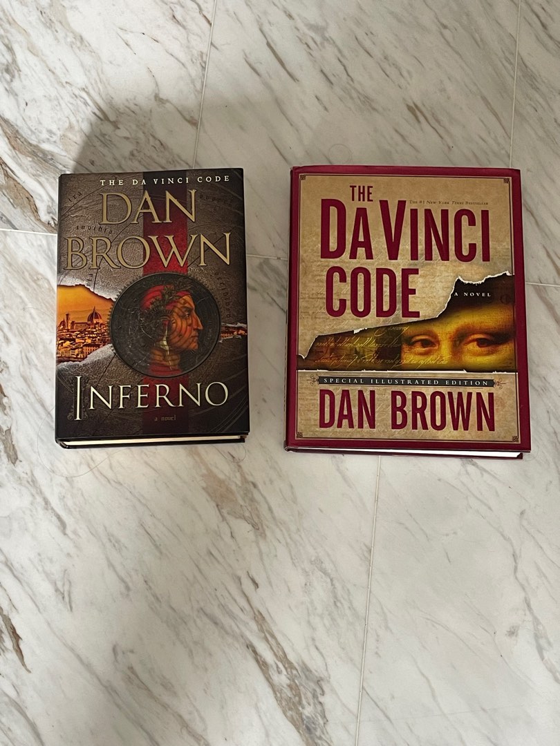 The da vinci code inferno by Dan brown special illustrated edition books, Hobbies & Toys, Books ...