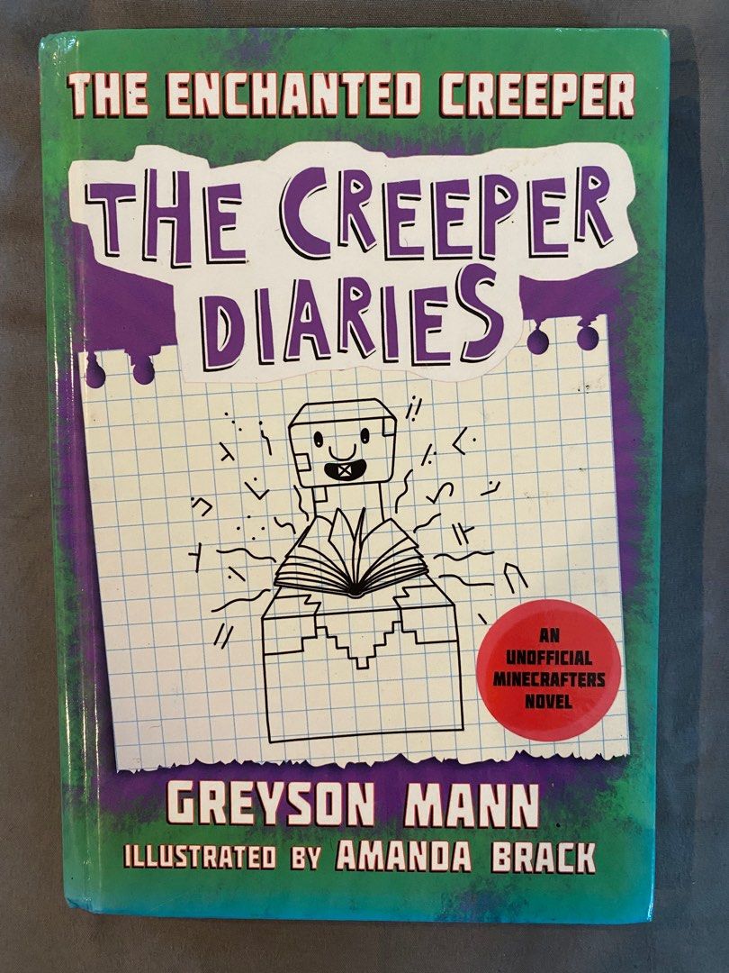 Minecraft- The Enchanted Creeper, Hobbies & Toys, Books & Magazines ...