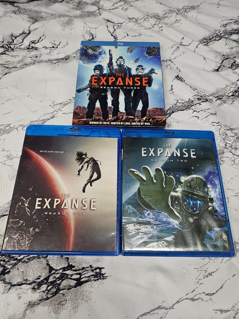 The Expanse Season 1-3 blu ray ($20 ea), Hobbies & Toys, Music & Media, CDs & DVDs on Carousell