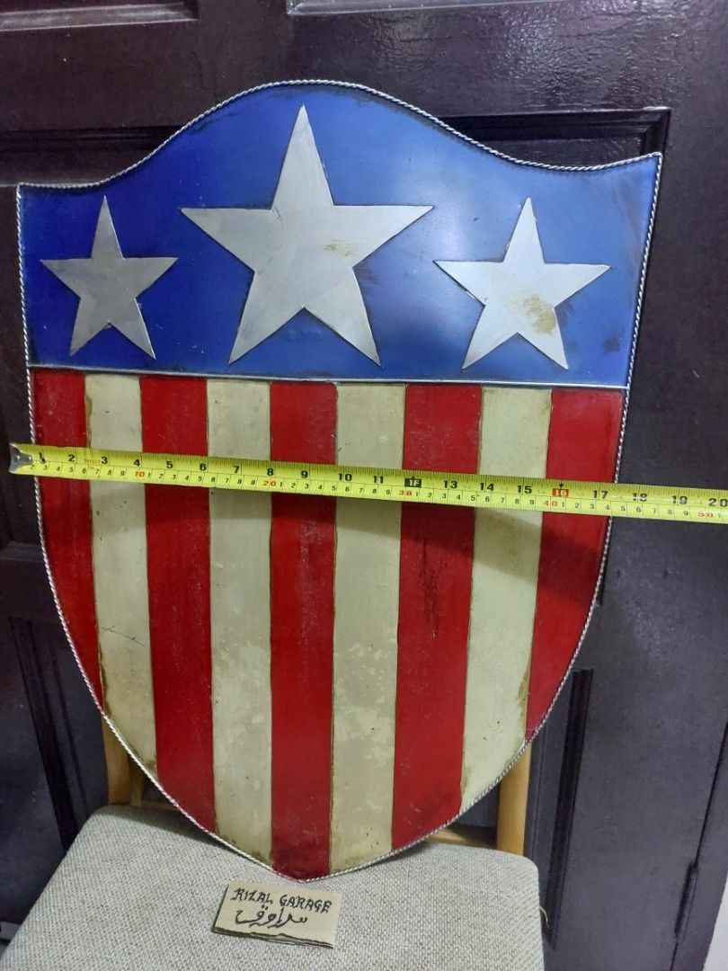 The First Avengers Captain America Shield Marvel Life Size, Hobbies ...