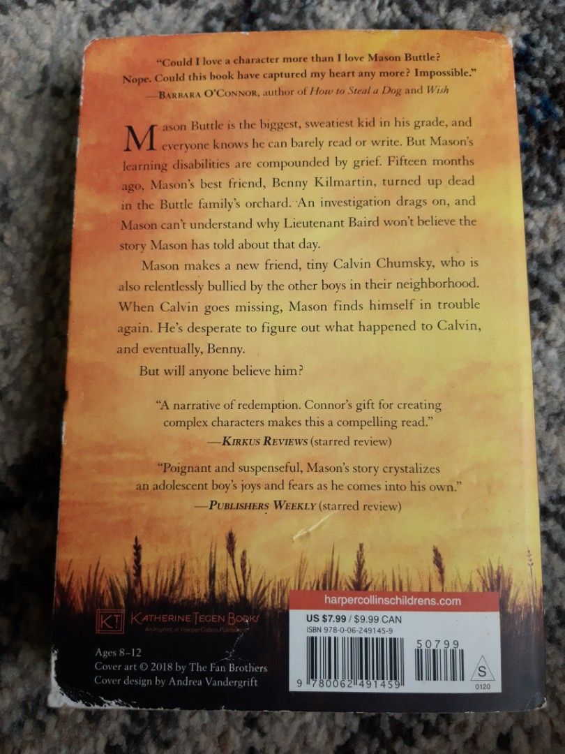 The truth as told by MASON BUTTLE - LESLIE CONNOR, Hobbies & Toys ...