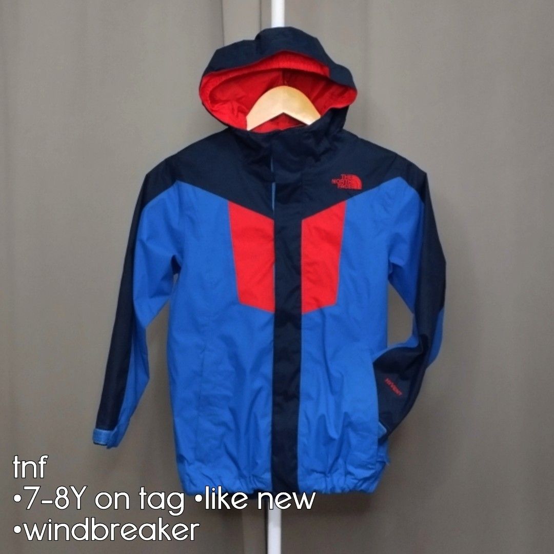Ther North Face TNF Kids Windbreaker Jacket, Babies & Kids, Babies ...