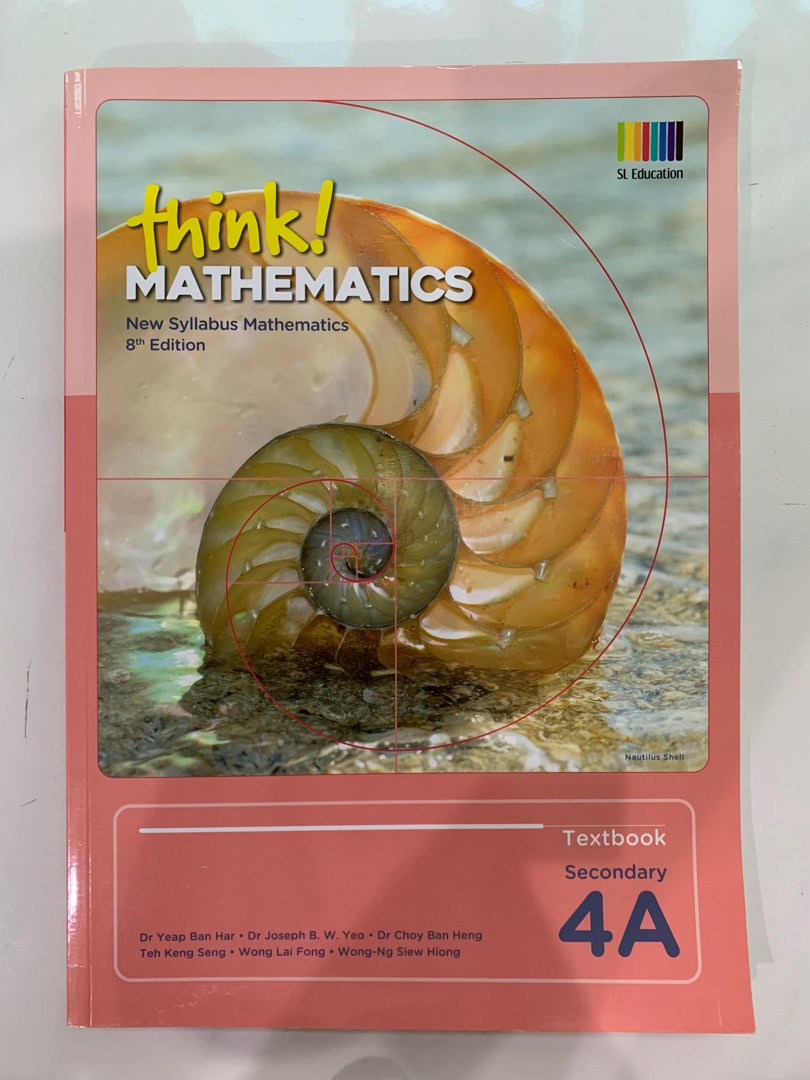 think! Mathematics (Sec 4 A), Hobbies & Toys, Books & Magazines ...