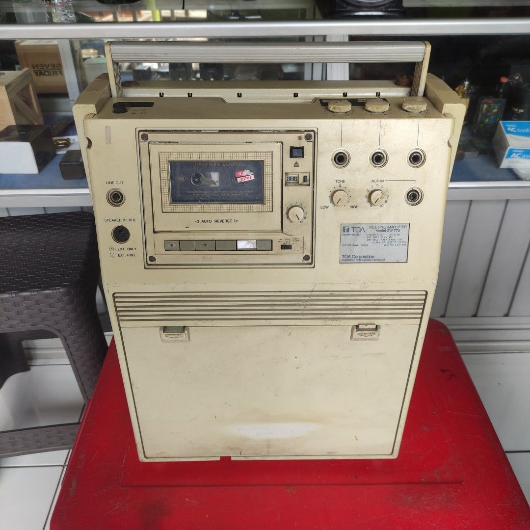 Toa meeting Amplifier ZW 770, Elektronik, Lainnya di Carousell