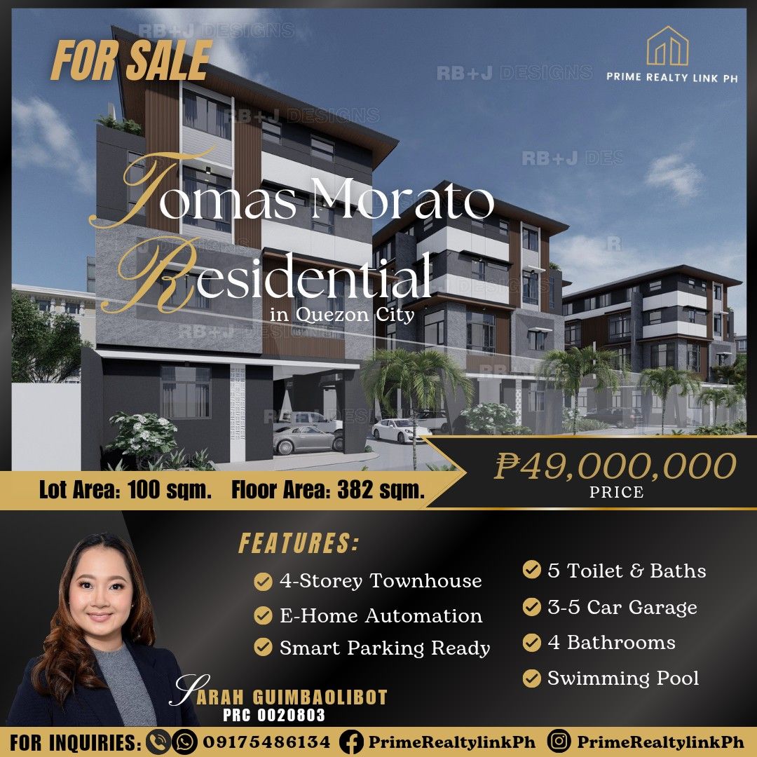 Tomas Morato Residential in Quezon City for Sale, Property, For Sale ...