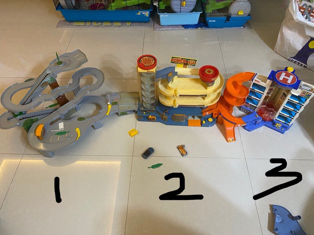 Tomica Racing Car Set, Hobbies & Toys, Toys & Games on Carousell