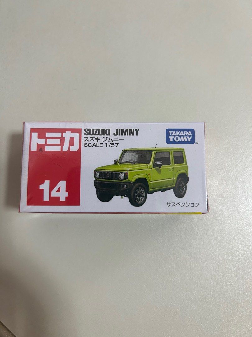 Tomica Red Box Suzuki Jimny, Hobbies & Toys, Toys & Games on Carousell