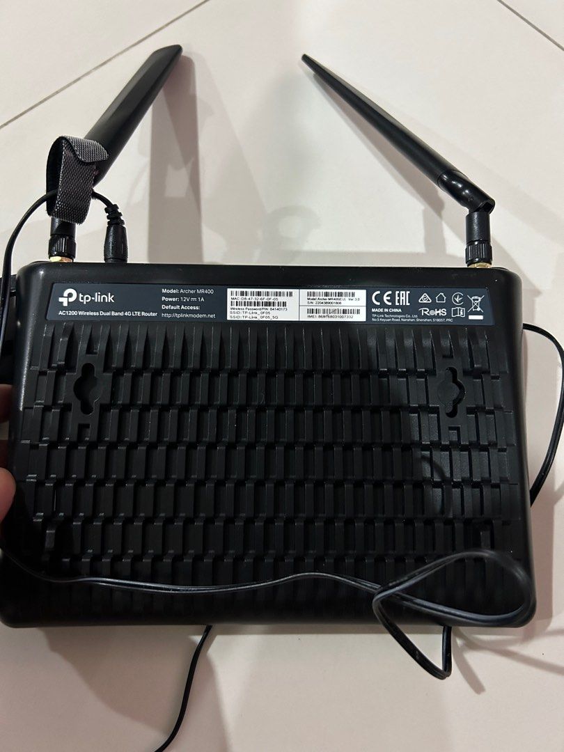 TP-Link Archer MR400 (EU) WiFi Router, Computers & Tech, Parts ...