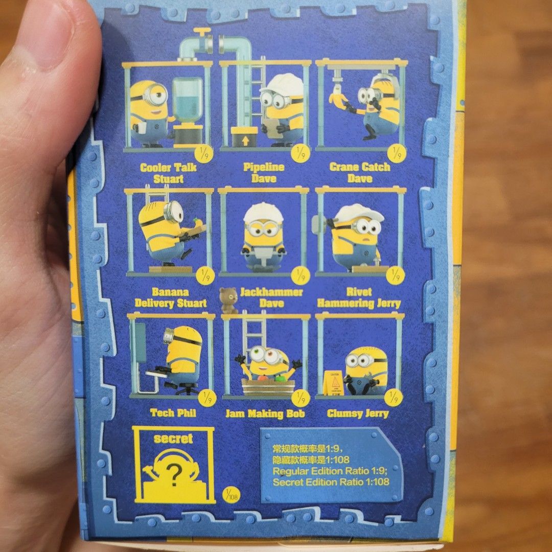 (TRADE) Minions at Work series blind box, Hobbies & Toys, Toys & Games ...