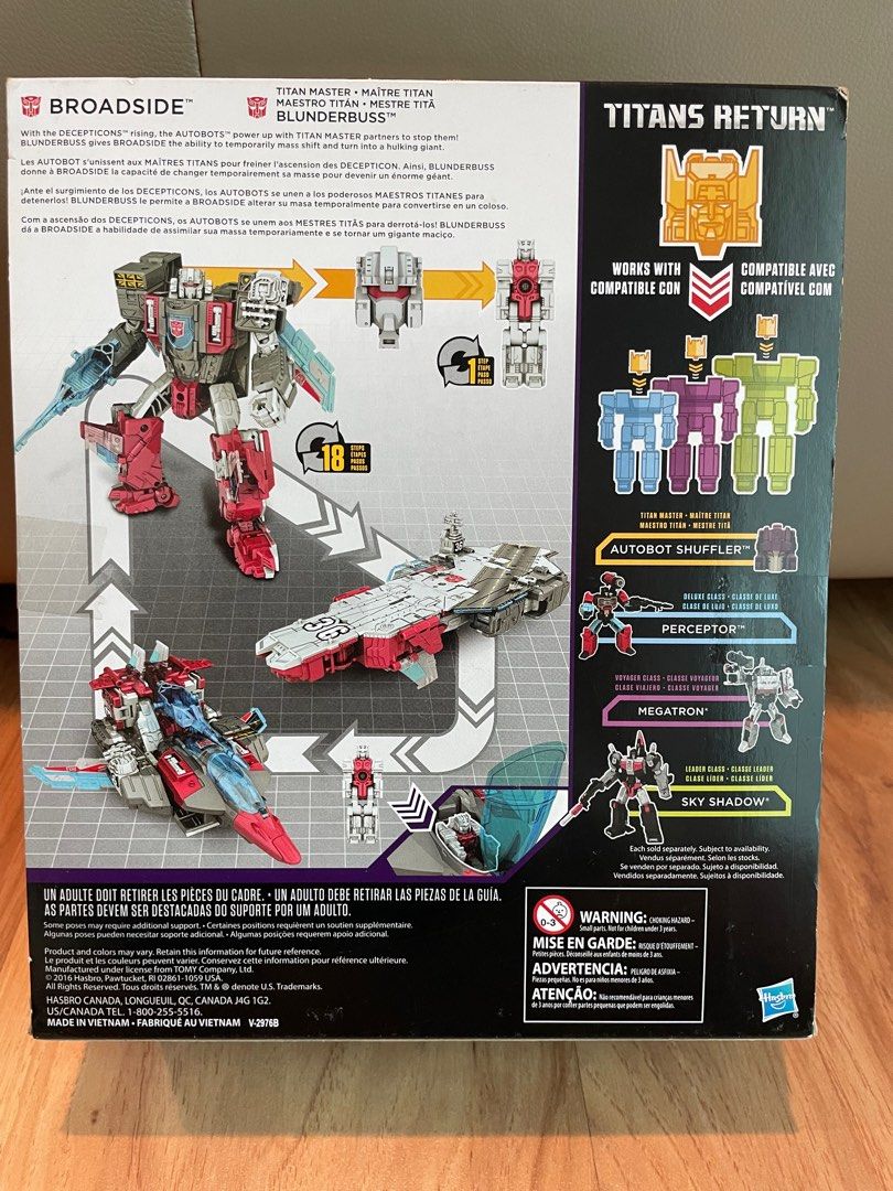 Transformers Titans Return Broadside, Hobbies & Toys, Toys & Games on ...