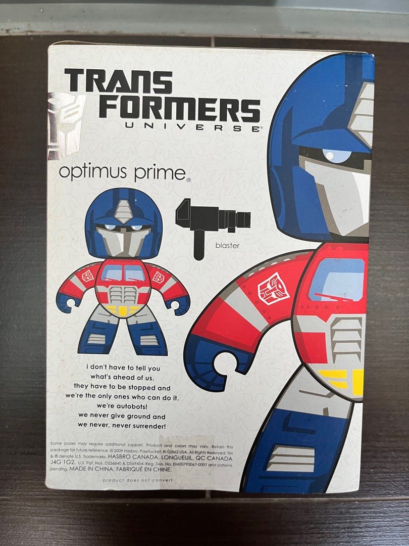 Transformers Hasbro Optimus Prime Mighty Muggs Exclusive Limited SDCC ...