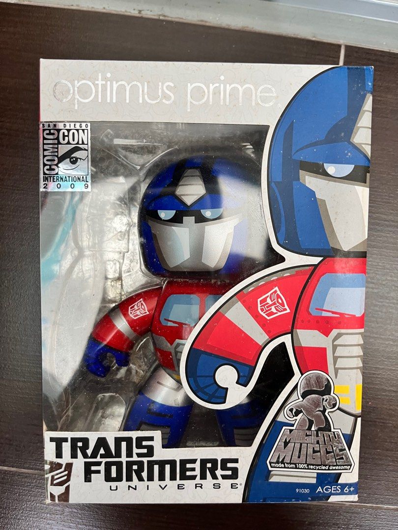 Transformers Hasbro Optimus Prime Mighty Muggs Exclusive Limited SDCC ...
