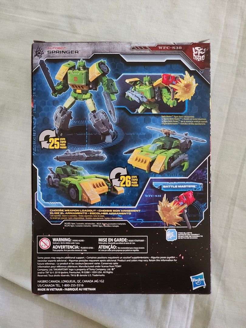Transformers Siege Springer, Hobbies & Toys, Toys & Games on Carousell