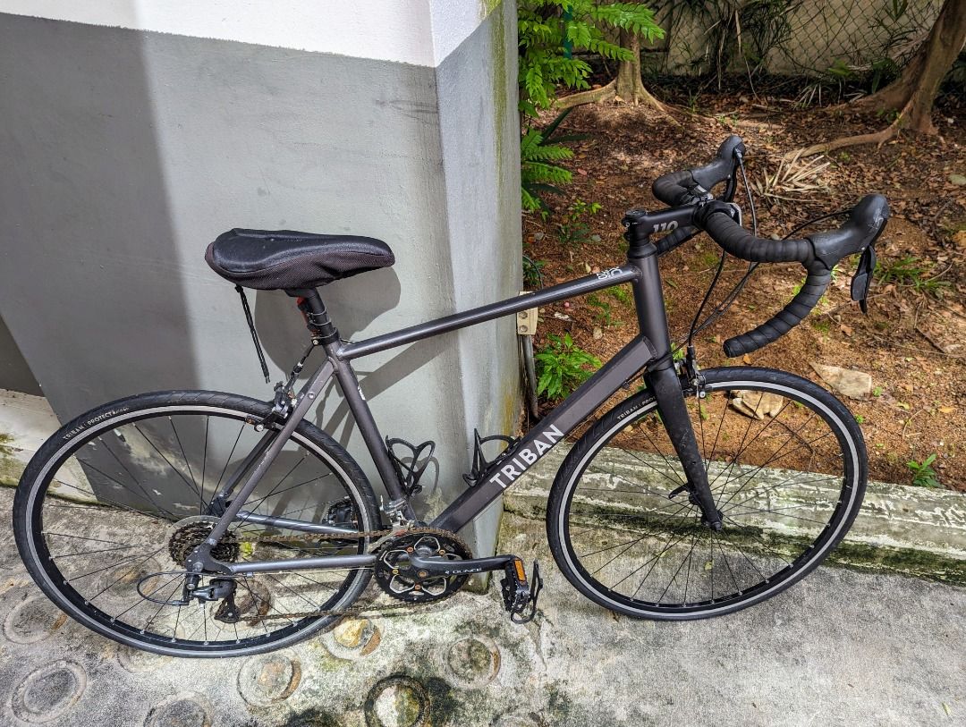 Triban RC 120 Road Bike Adult - with accessories, Sports Equipment, Bicycles & Parts, Bicycles ...