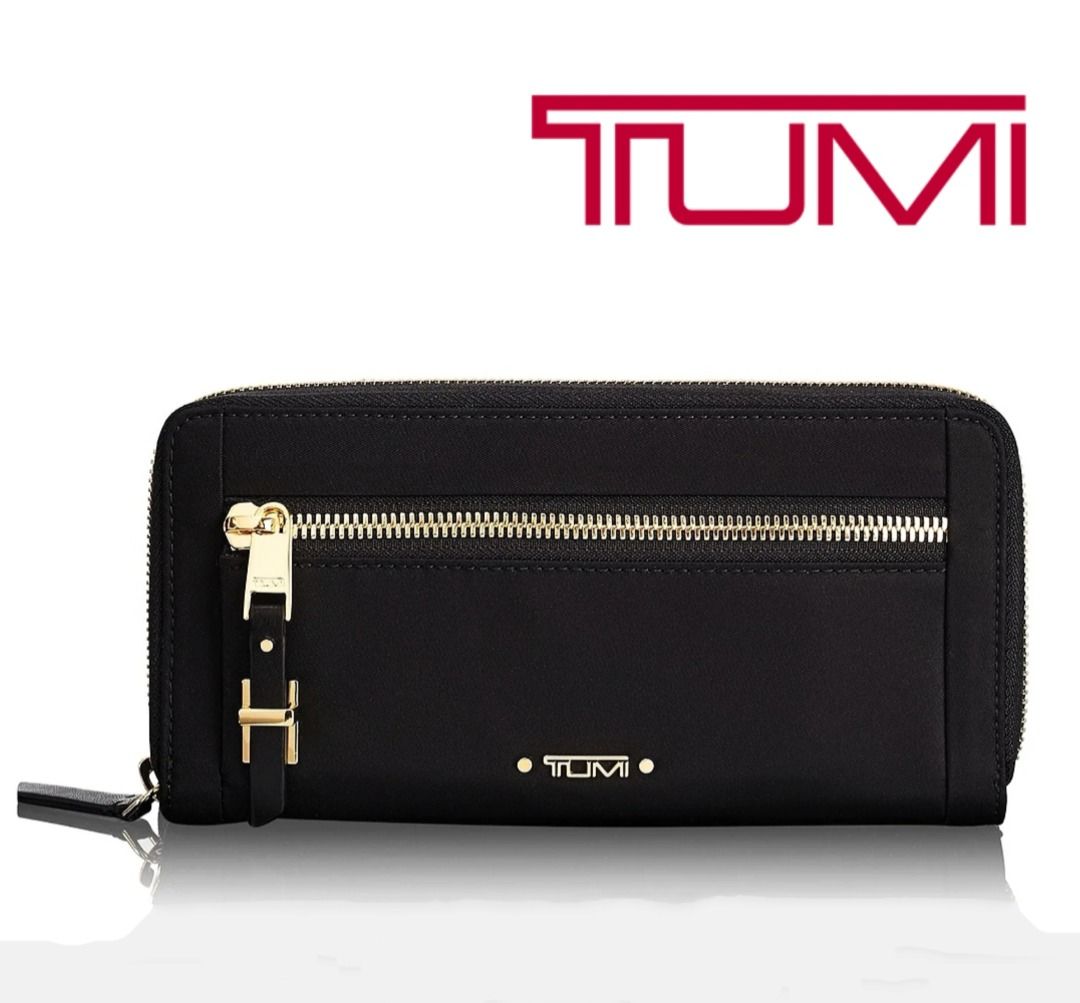 Tumi Original Classic Black Collection Continental Wallet - Stain ...