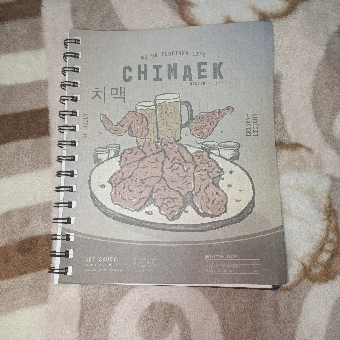 TYPO A5 Campus Notebook (Chimaek and Beer! Design), Hobbies & Toys ...