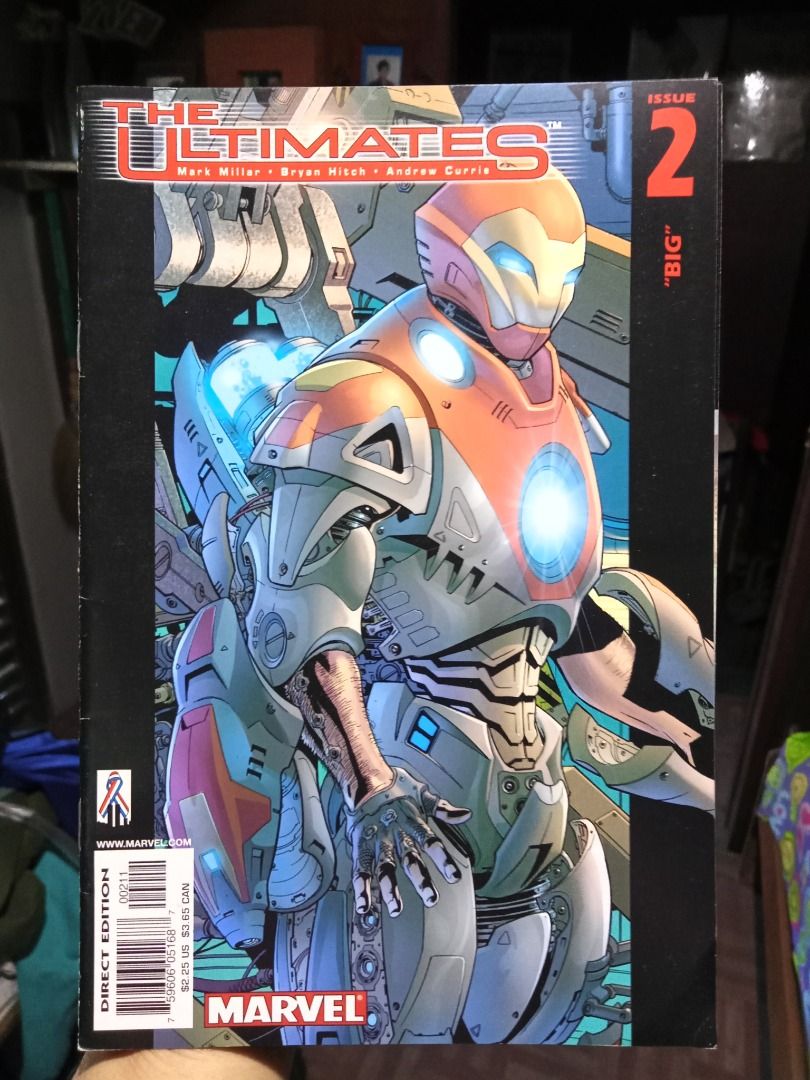 Ultimates #2 (2002) Marvel Comics - 1st app Nick Fury looking like ...