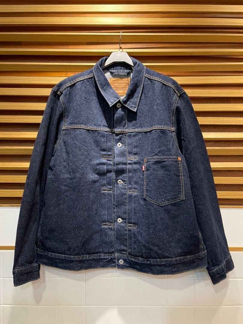 UNIQUE｜全新現貨 LEVI'S TYPE 1 原色經典復古牛仔外套 (售出), 他的時尚, 外套及戶外衣服在旋轉拍賣