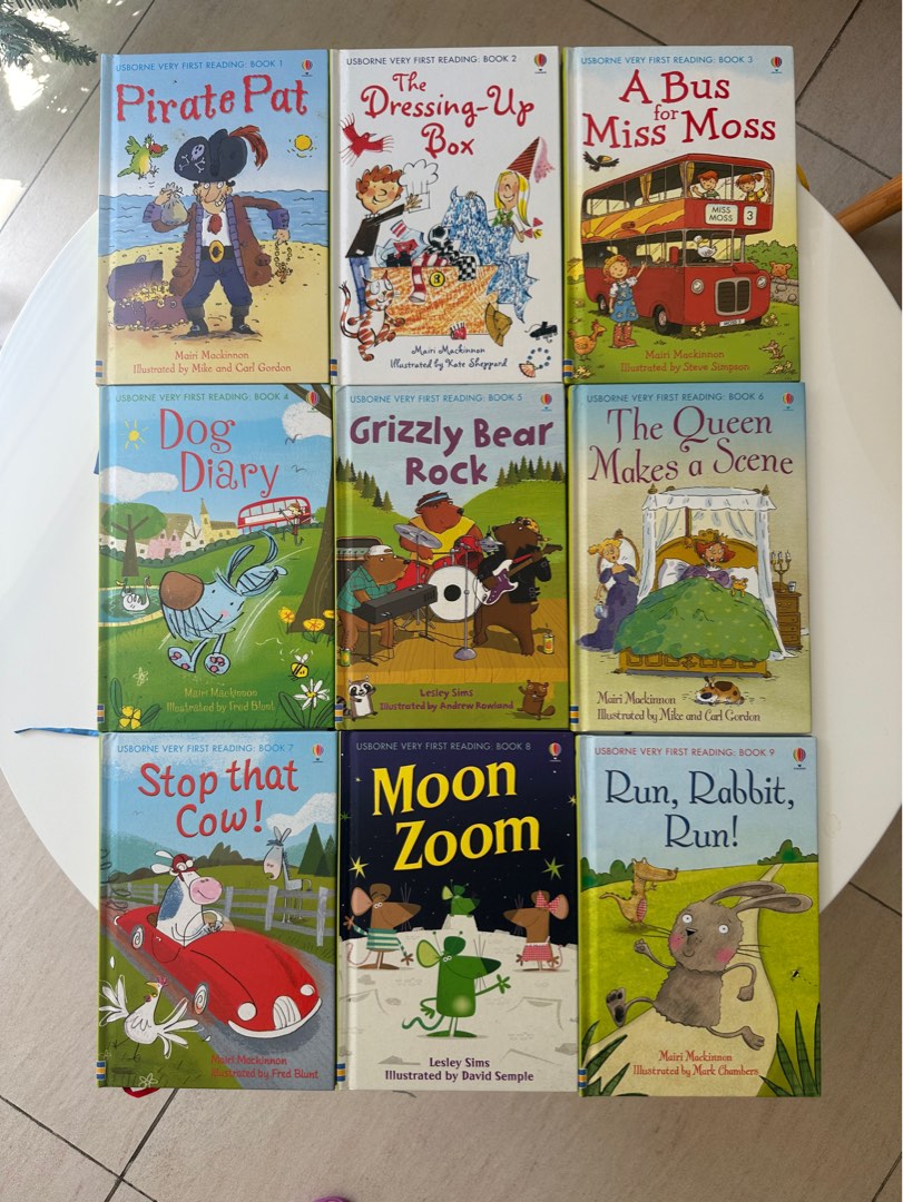 Usborne - Very First Reading, 興趣及遊戲, 書本 & 文具, 小說 & 故事書 - Carousell