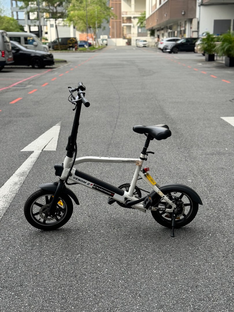 USED Venom 2+ Ebike, Sports Equipment, PMDs, E-Scooters & E-Bikes, E ...