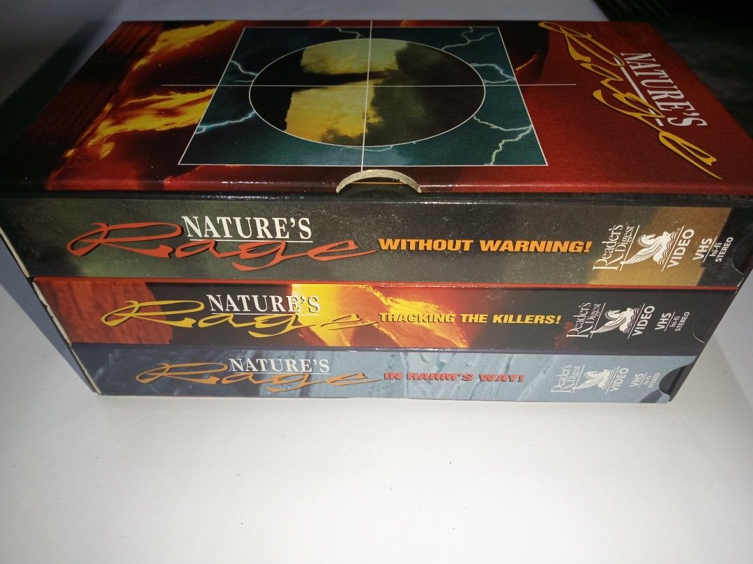 VHS tapes Nature Rage, Hobbies & Toys, Music & Media, CDs & DVDs on ...