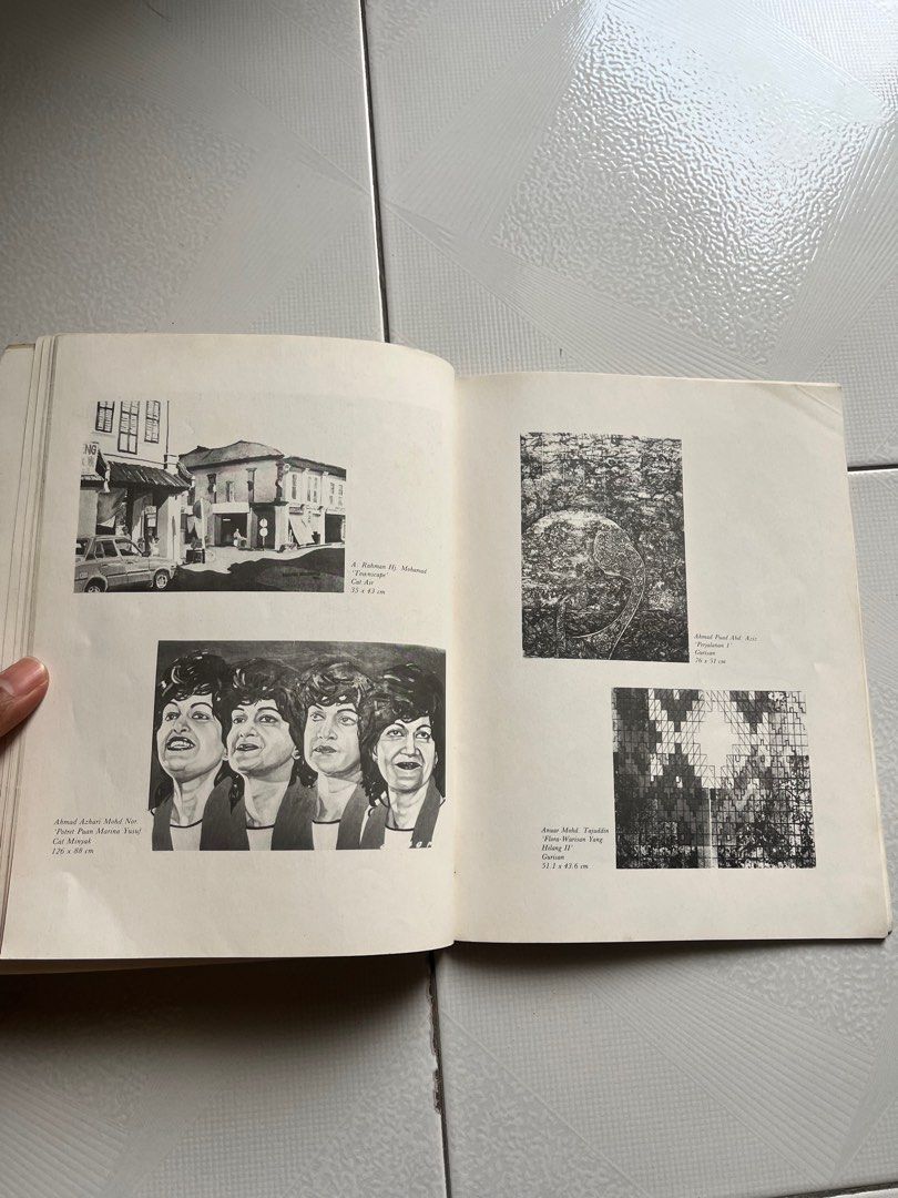 VINTAGE BUKU KOLEKSI LUKISAN PAMERAN TERBUKA 1985, Hobbies & Toys ...